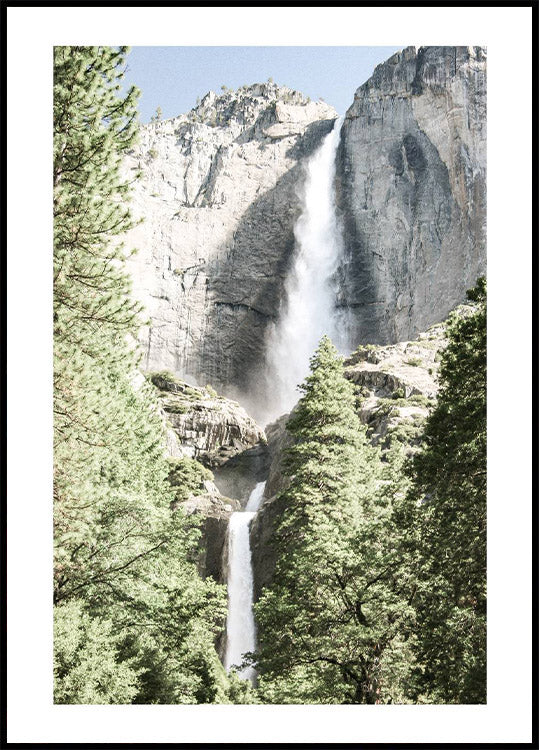 Poster delle cascate di Yosemite | Posterbox