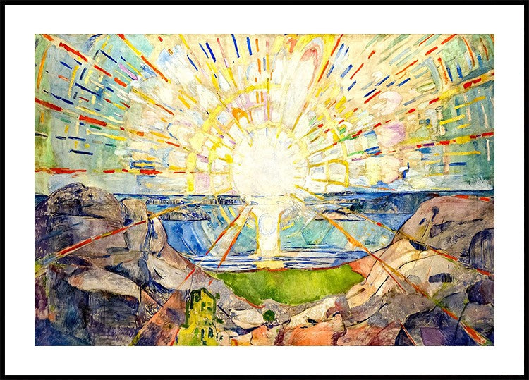 Il Sole di Edvard Munch Poster | Posterbox